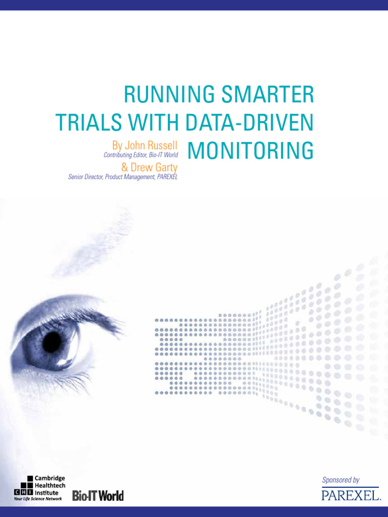 Data-Driven Monitoring-BioIT White Paper Jul14 | PDF | Clinical Trial | Risk