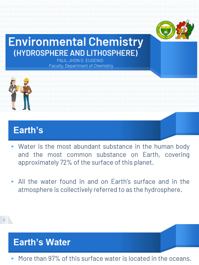 Hydrosphere and Lithosphere Overview | PDF | Earth | Water Cycle