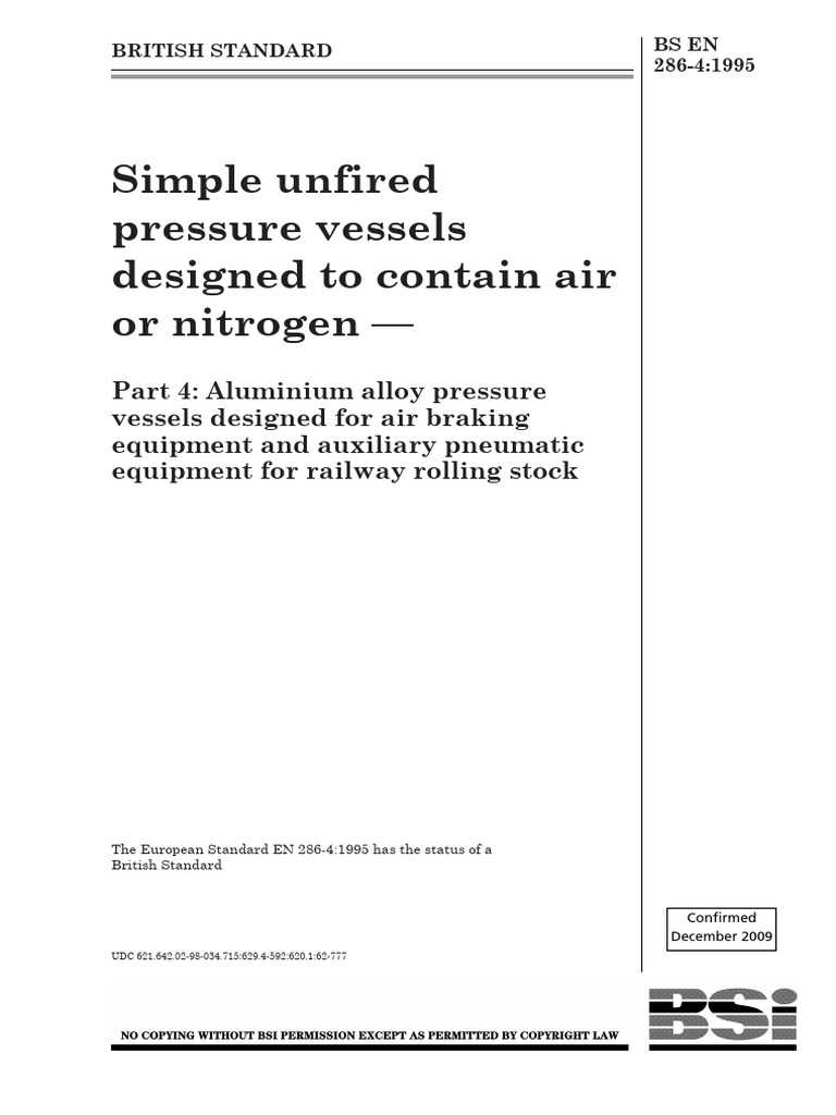 Aluminium Alloy Pressure Vessels Standard | PDF | Welding | Construction