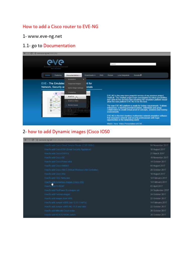 Cisco Router EVENG | PDF