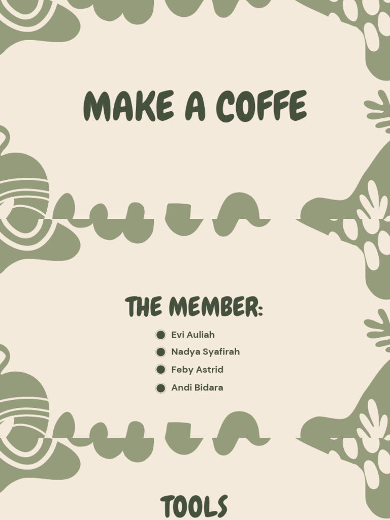 Simple Coffee Preparation Guide | PDF