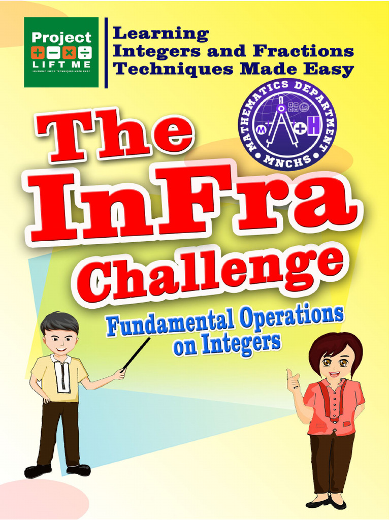Operations on Integers for Grade 7 | PDF | Subtraction | Elementary ...