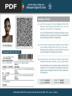 Ethiopian Digital ID Card | PDF