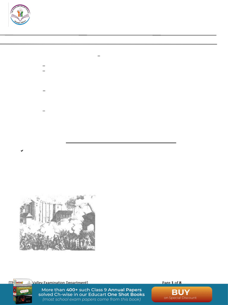 Scholars Velley Sen Sec School Paper 44-B SST | PDF | Himalayas | Nazi ...