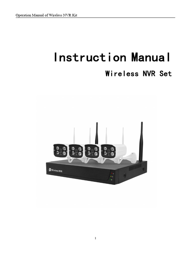 Wifi NVR Kits Detail Manual 6 6 | PDF | Ip Address | Booting