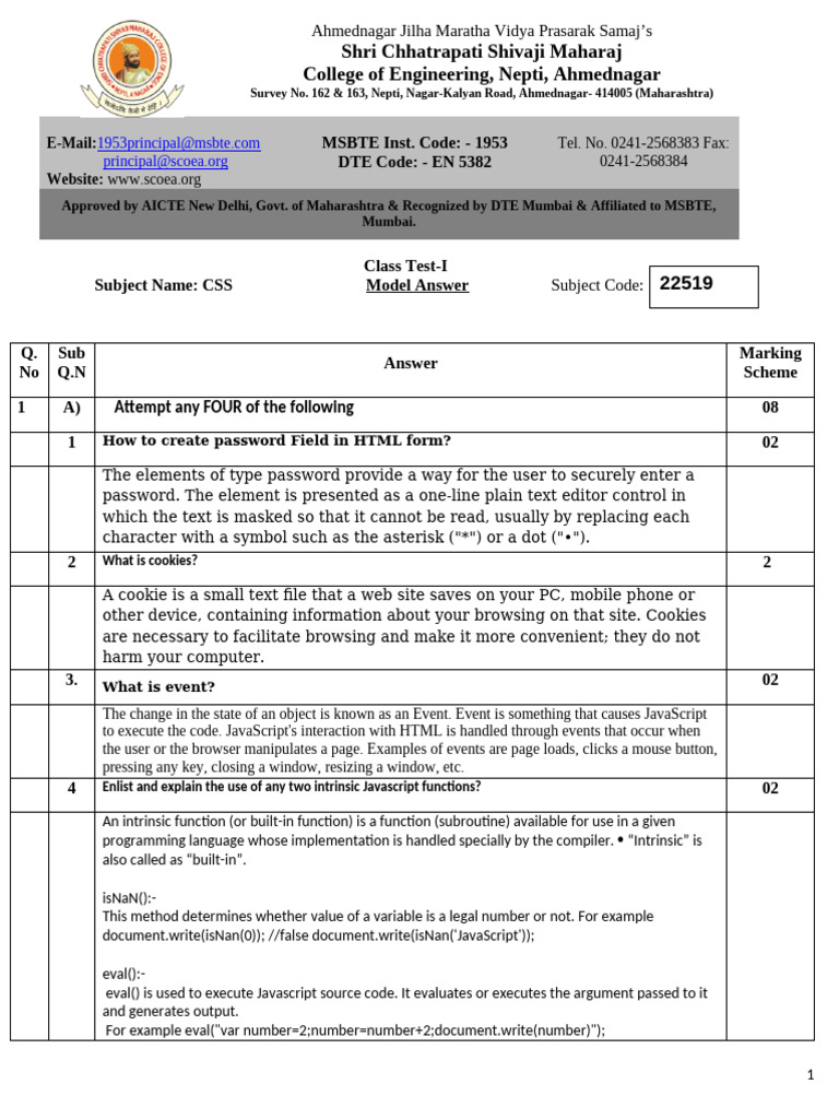 UT 2 Answer paper (2) | PDF | Button (Computing) | Window (Computing)