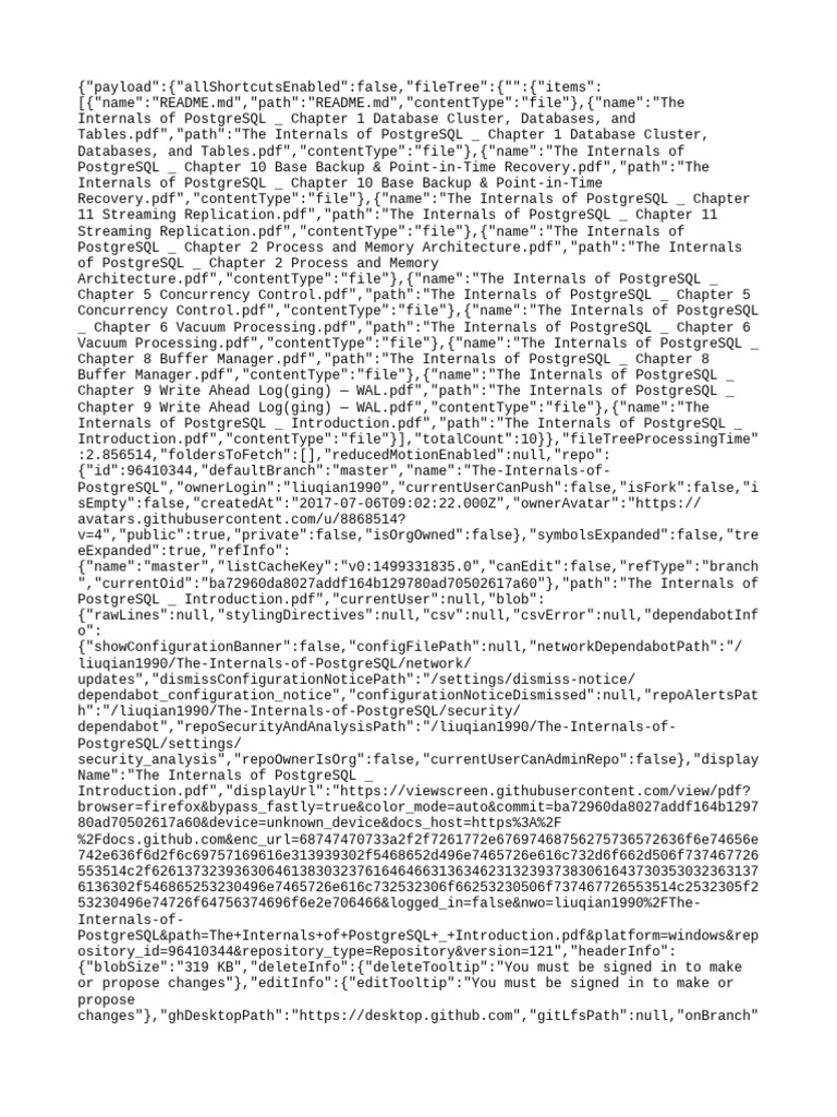 The Internals of PostgreSQL _ Introduction | PDF | Postgre Sql | Databases The Internals of PostgreSQL _ Introduction | PDF | Postgre Sql | Databases