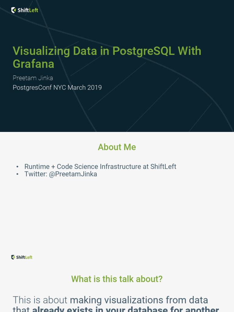 Visualizingdatainpostgresqlwithgrafana Pdf Databases Postgre Sql 9972
