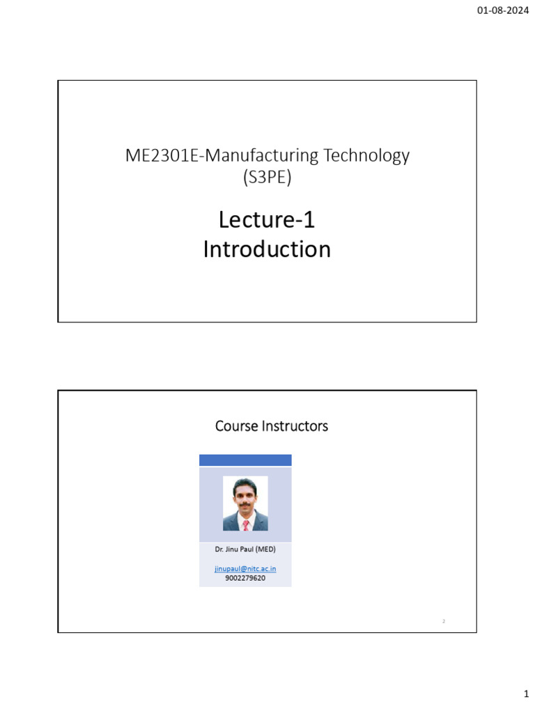 01 Lecture 1 Introduction | PDF | Construction | Welding 01 Lecture 1 Introduction | PDF | Construction | Welding