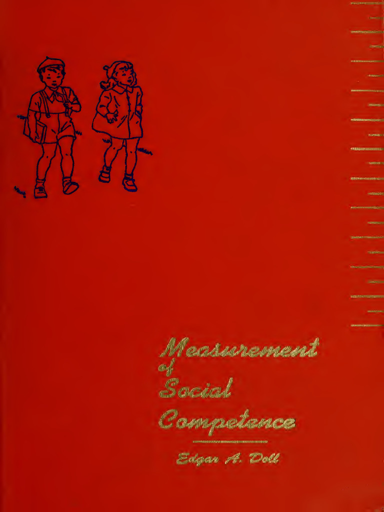 The Measurement of Social Competence - A Manual For The - Edgar A ...