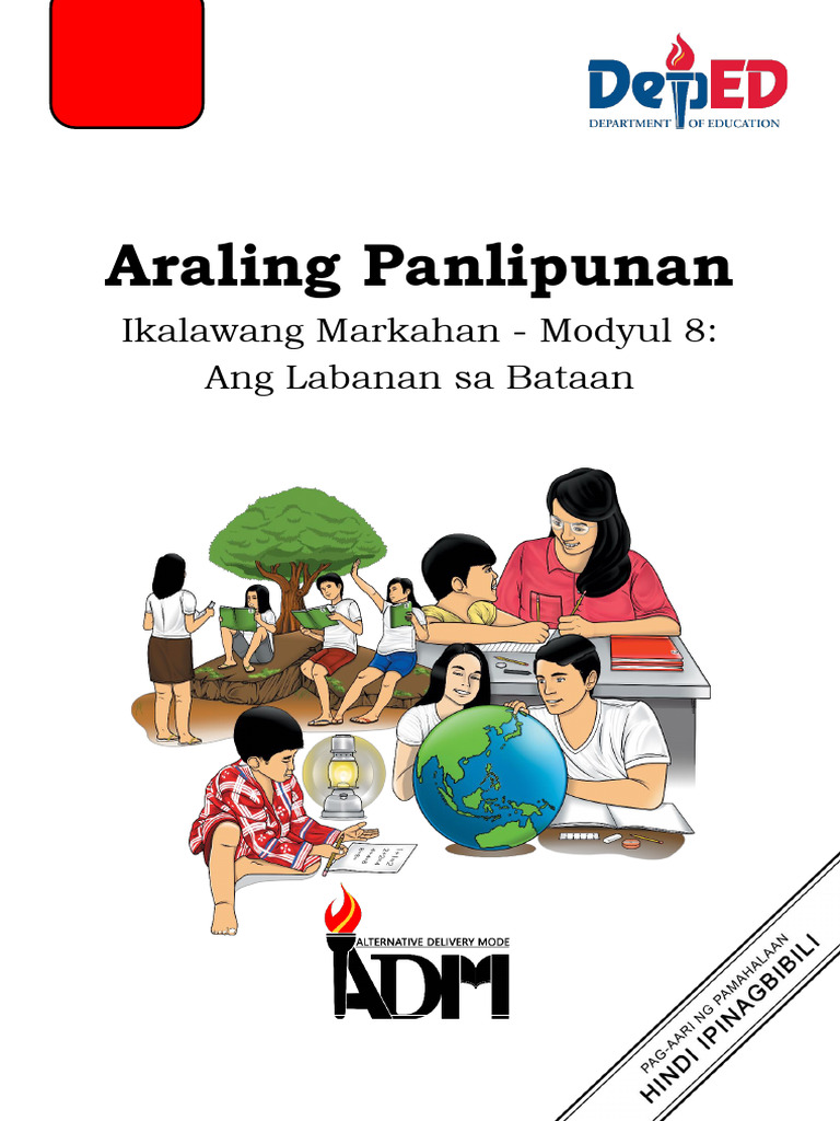 AP6 - Q2 - Mod8 - Ang Labanan Sa Bataan | PDF