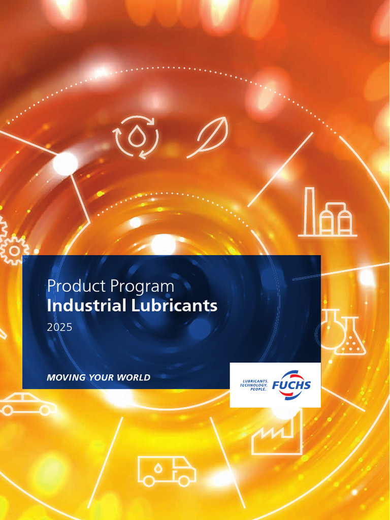 FUCHS Product Program Industrial Lubricants | PDF | Lubricant | Motor Oil