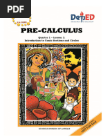 Pre-Calculus - Module 1-Conic Sections | PDF | Ellipse | Manifold