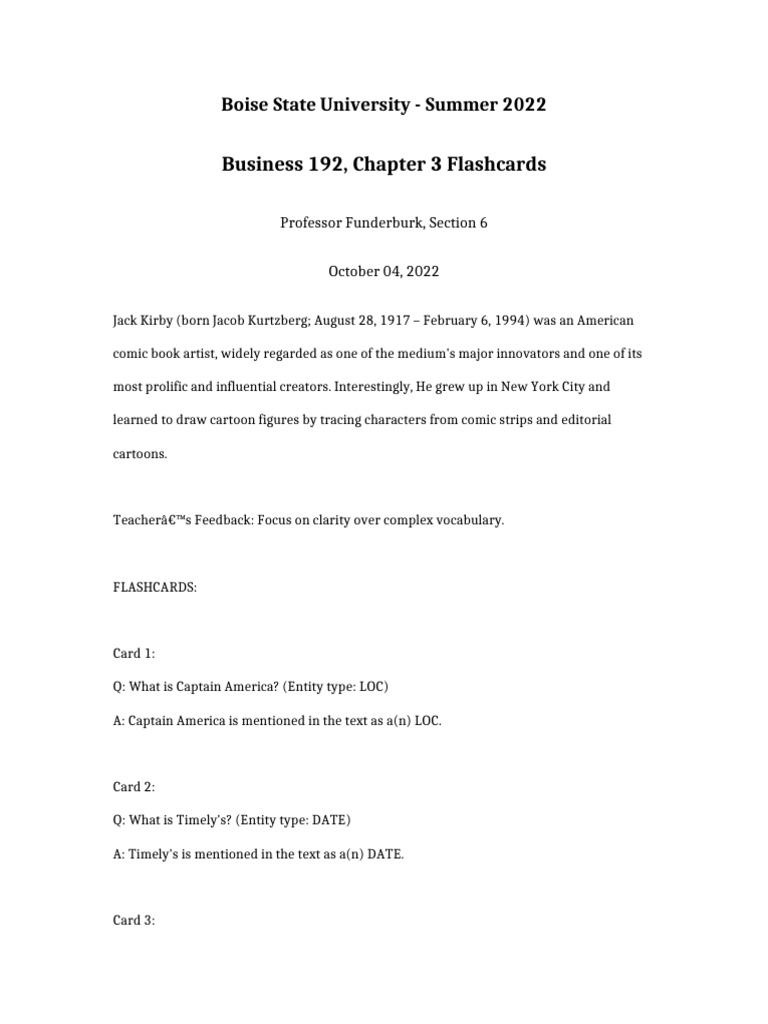 Business 192 Chapter 3 Flashcards | PDF