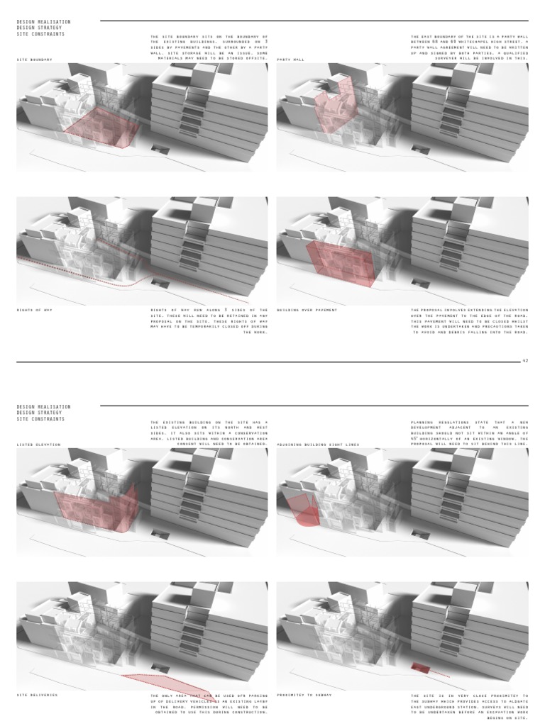 Site Constraints and Design Strategy Overview | PDF | Window | Building ...