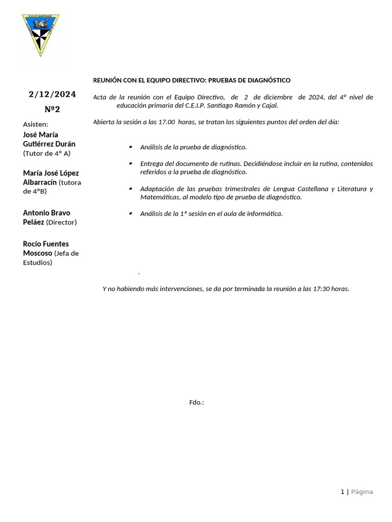 Acta 9 | PDF