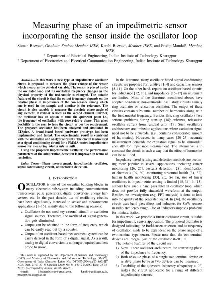 Suman Journal Paper 25feb2024 | PDF | Electronic Oscillator ...