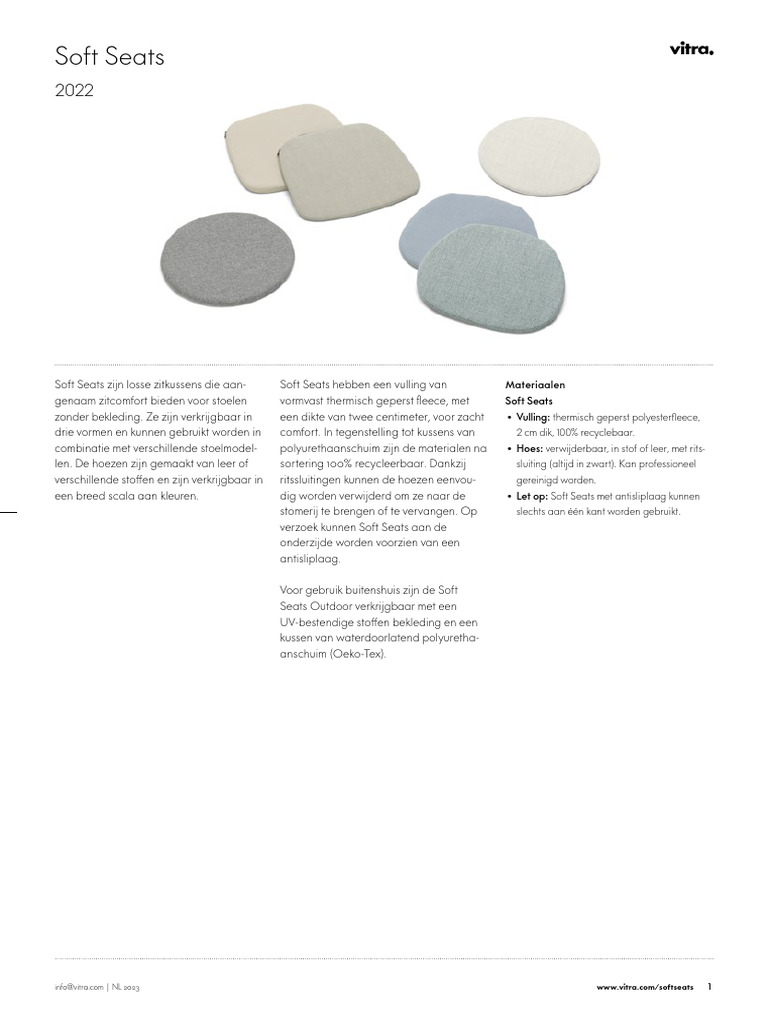Factsheet Soft Seats-NL | PDF