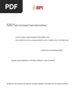 BPI Bank Certificate Request Form | PDF | Banks | Business