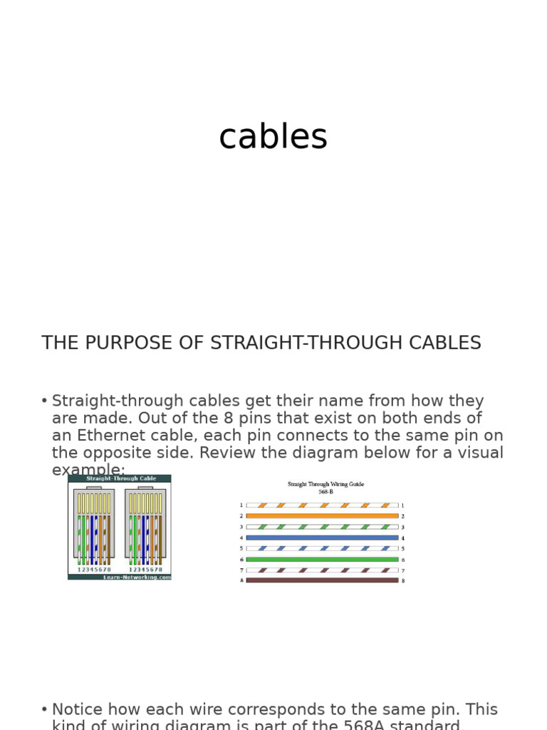 Cables | PDF