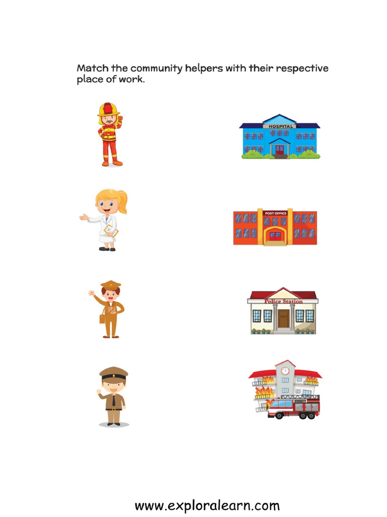 Community Helper Jobs | PDF