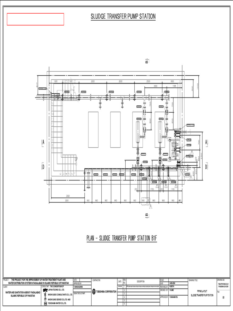 [Updated] 240924 SPS piping support layout drawing | PDF | Hydraulic ...