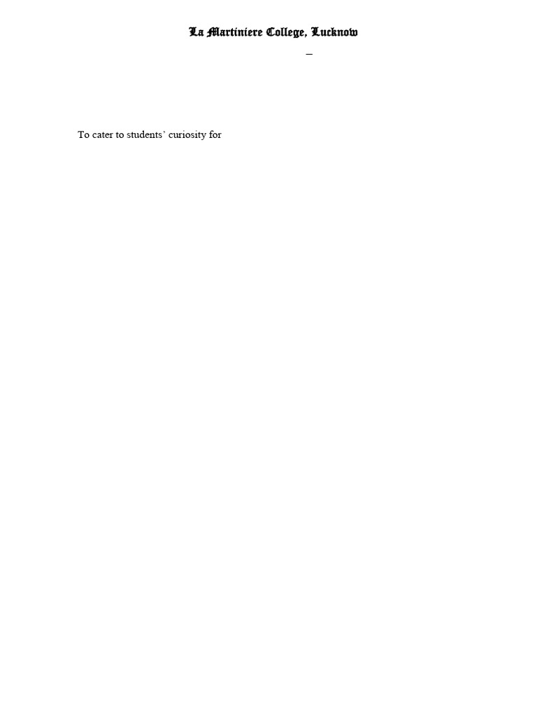 Class 4 Final Term Projects (All Subjects) | PDF