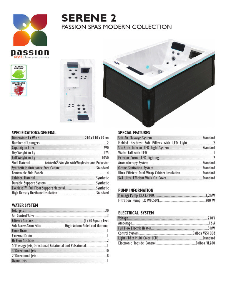 Serene 2 Modern Collection | PDF | Pump | Electricity