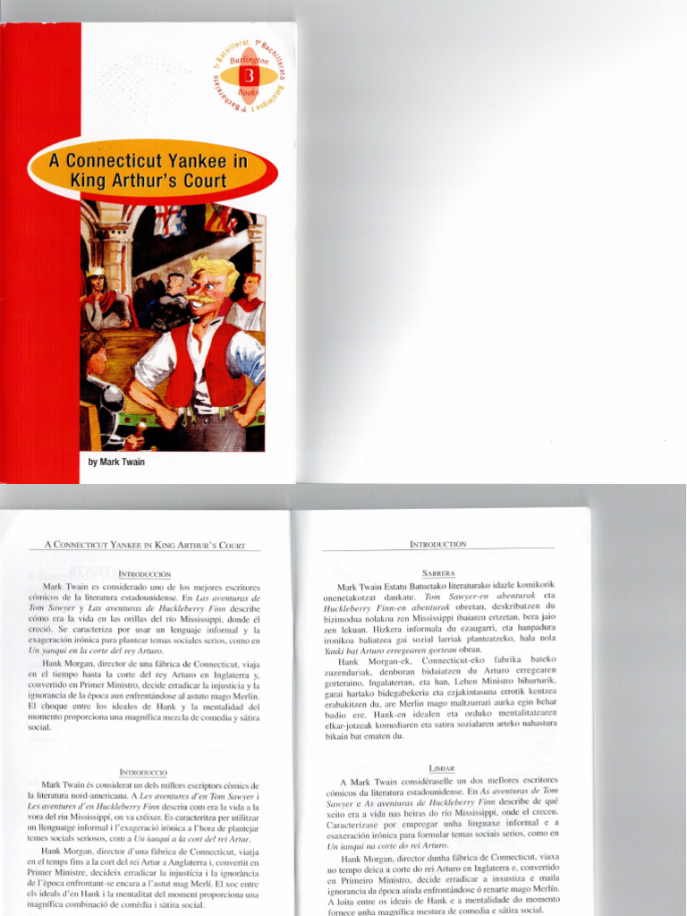 A Connecticut Yankee in King Arthurs Court | PDF