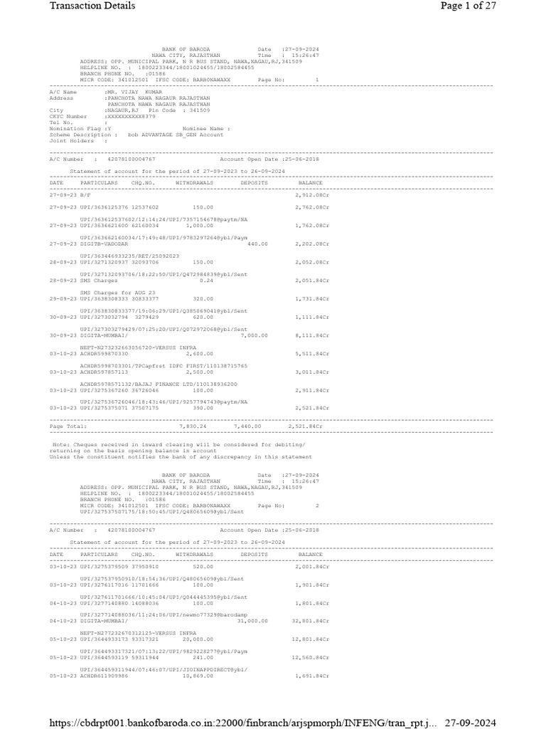 81 4767 | PDF | Banks | Cheque