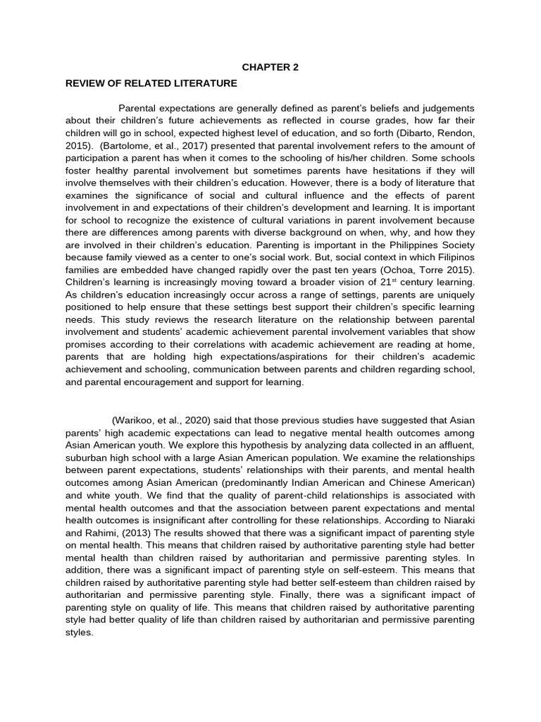 RRL-PRACTICAL-RESEARCH-new | PDF | Parenting | Mental Health
