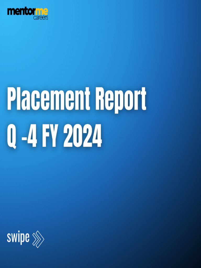 Placement Report Q4 FY 24 | PDF