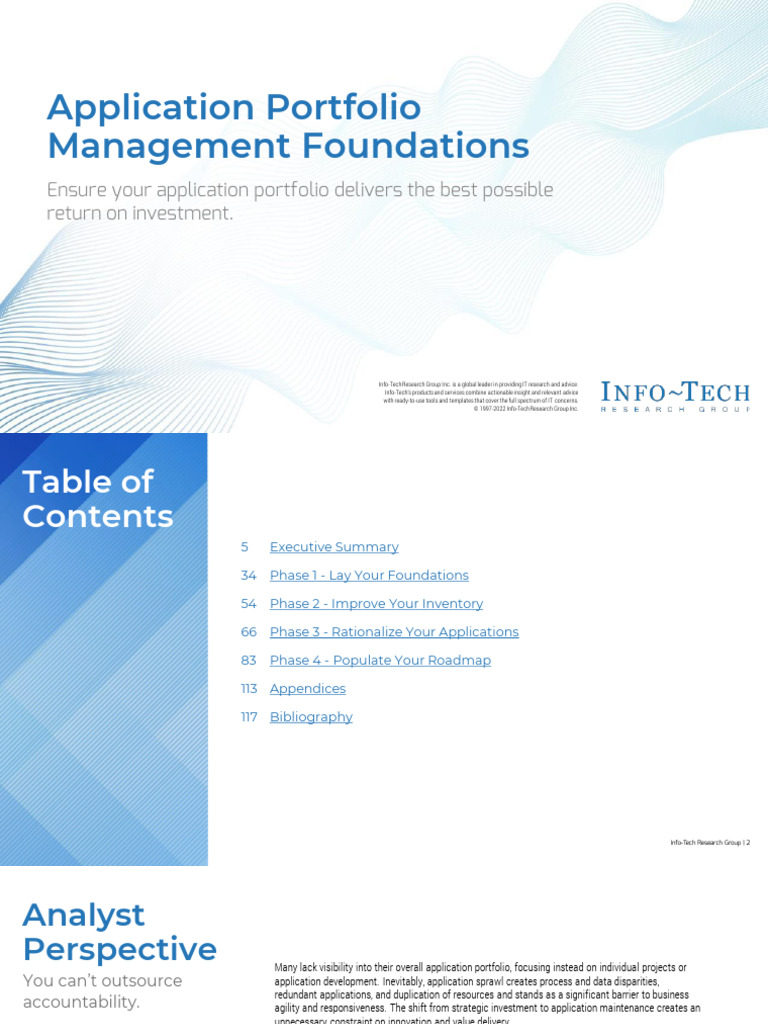 Application Portfolio Management Guide | PDF | Agile Software ...