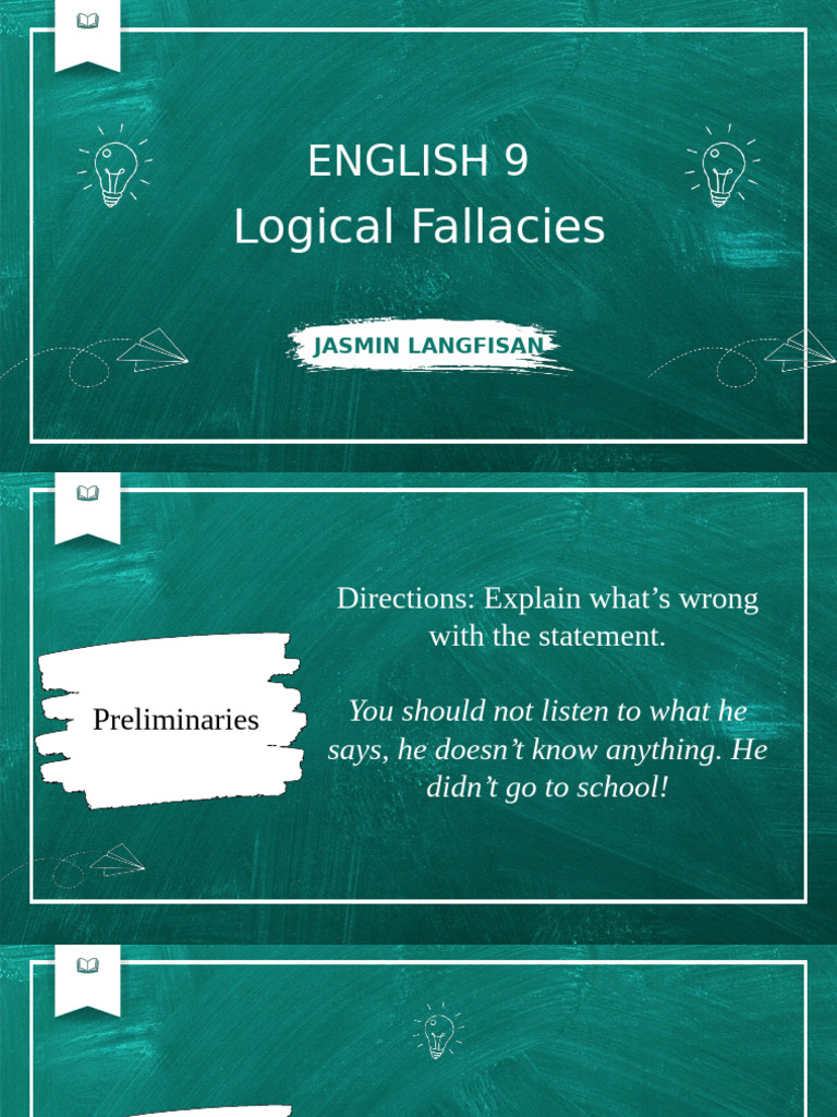 Understanding Logical Fallacies in Arguments | PDF | Fallacy | Logic