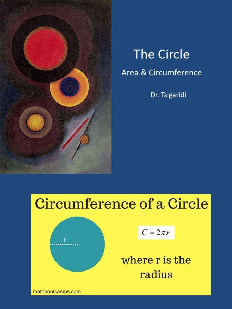 Circle - Area and Circumference | PDF