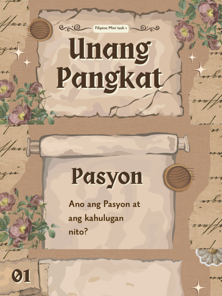 Unang Pangkat | PDF