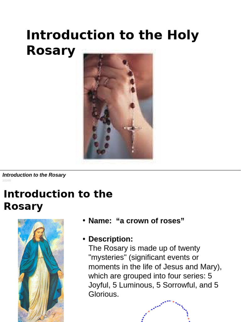 How To Pray Rosary Power Point 1233683208452159 1 | PDF | Lord's Prayer ...