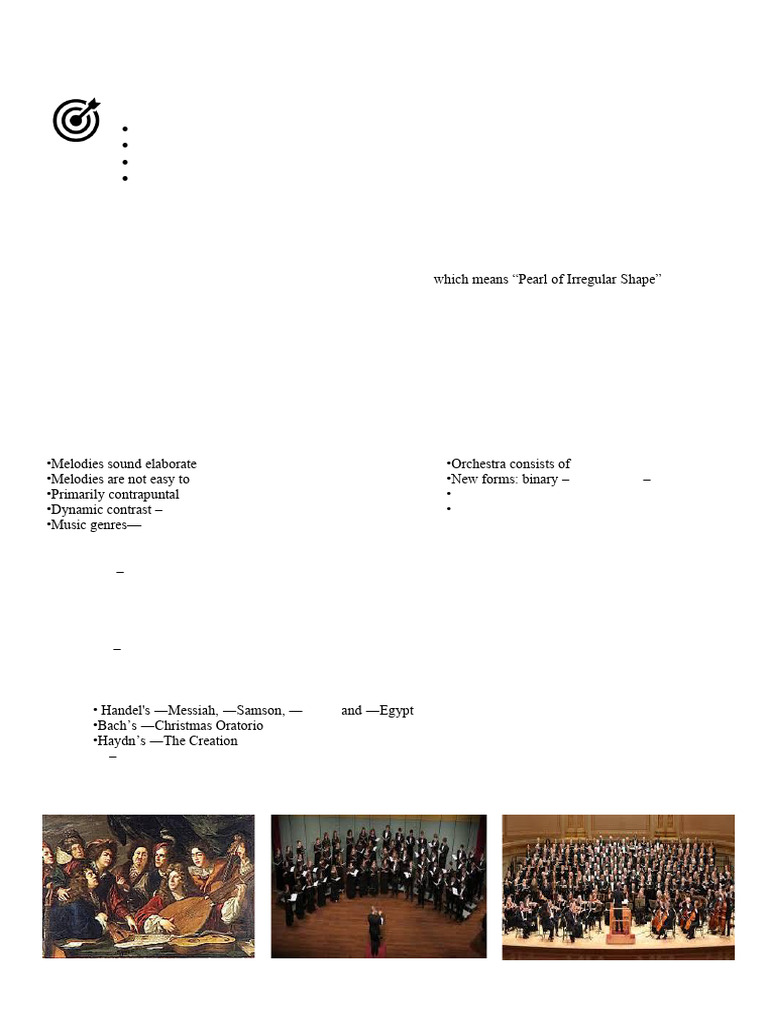 Music 9-Lesson 4-Baroque | PDF | Baroque Music | Johann Sebastian Bach