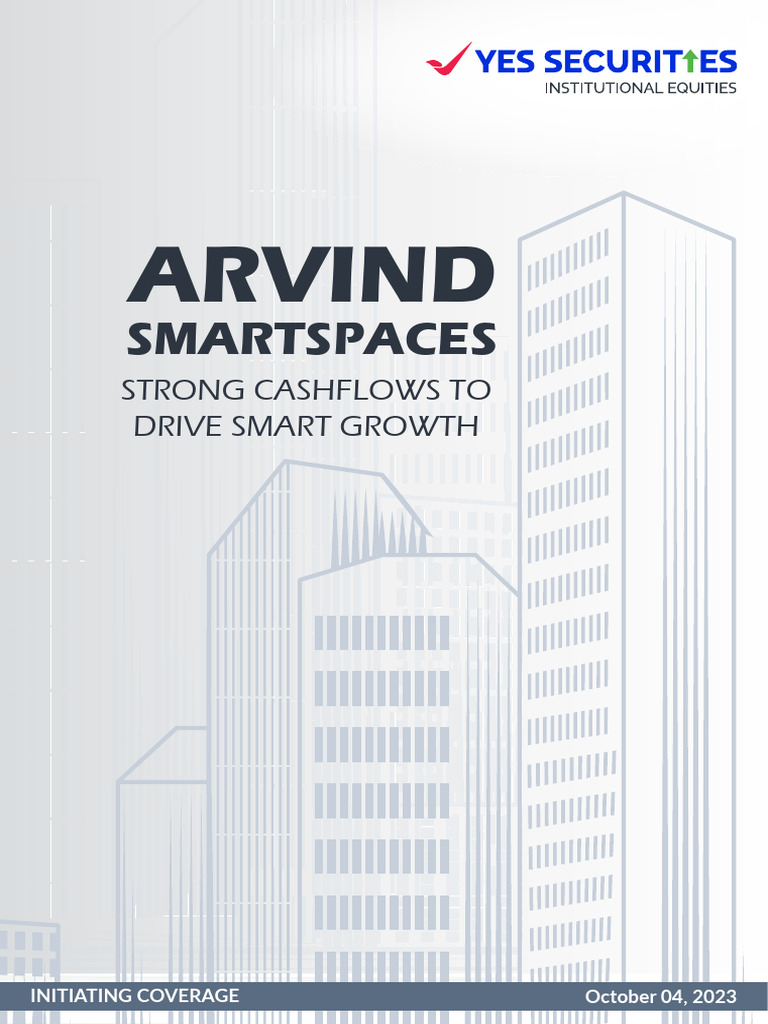 Arvind Smartspaces - IC - Oct 23 | PDF | Valuation (Finance) | Investing