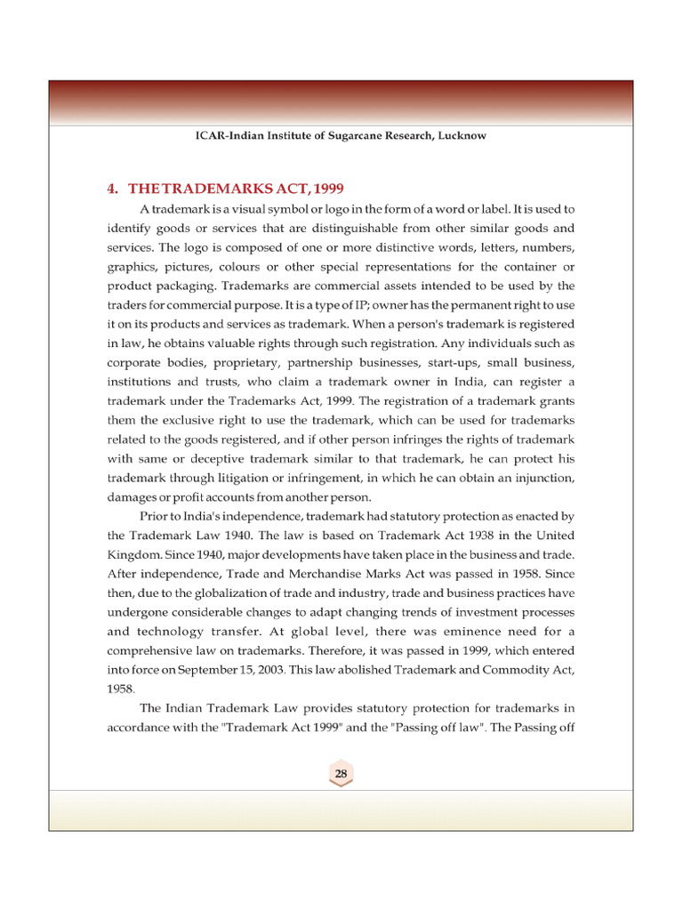Trademark | PDF