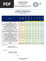 Tos - G11 - Physical Science | PDF | Applied And Interdisciplinary ...