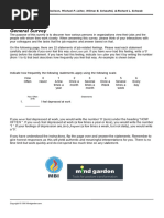 PERMA Self Assessment Worksheet | PDF
