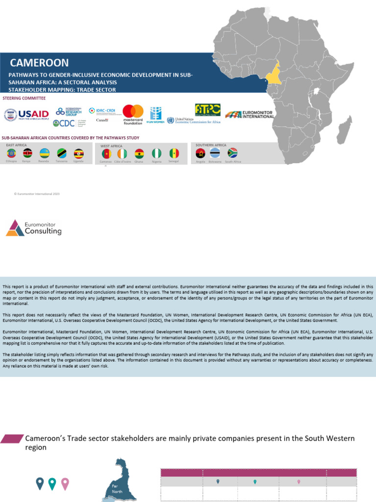 Cameroon Trade Sector | PDF | Africa | Cameroon
