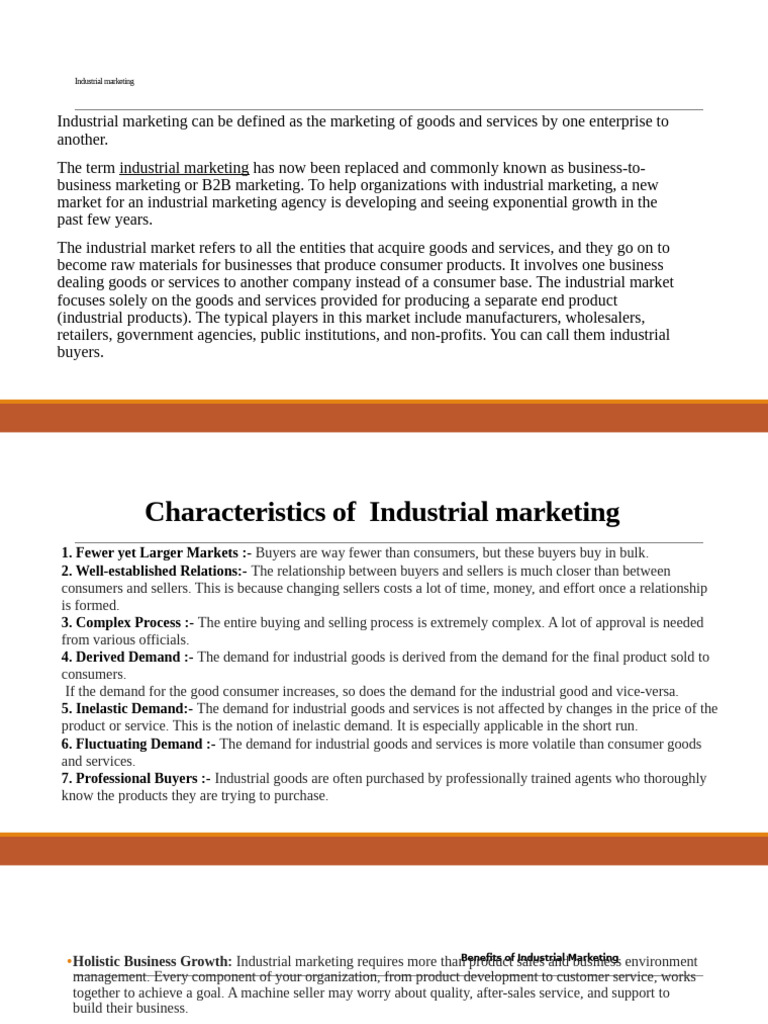Unit 1 Industrial Management | PDF | Marketing | Sales