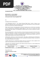 Circular Letter With Tear-Off Slip | PDF
