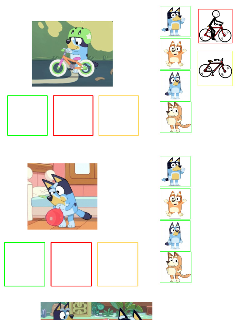 Morfosintaxis Bluey y Cleo-Cuquin | PDF