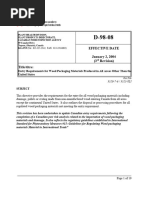 ISPM 15 Wood Packaging Material - Intl Trade | PDF