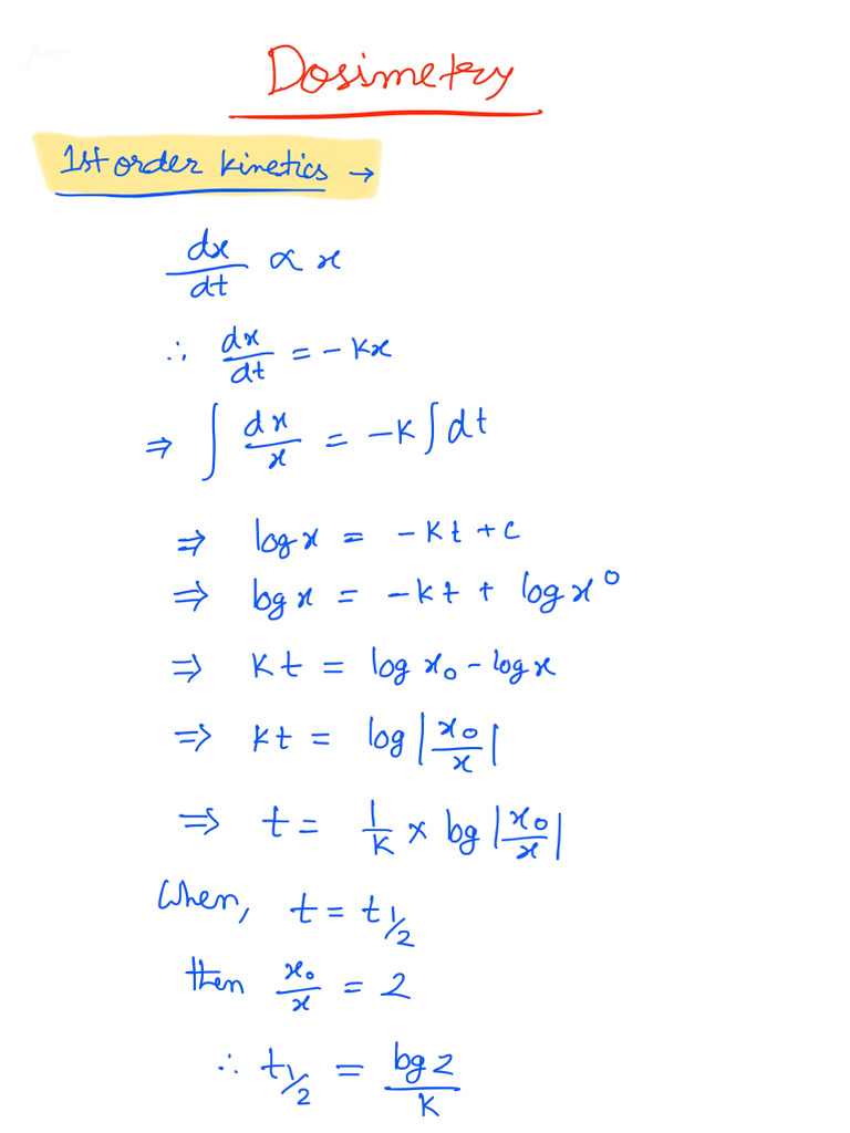 Dosimetry Final | PDF