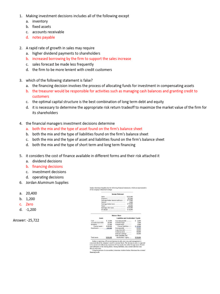 Acc 222 First Exam Merged | PDF | Balance Sheet | Dividend