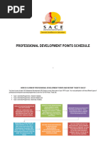 SACE CPTD Handbook | PDF | Teachers | Educational Assessment